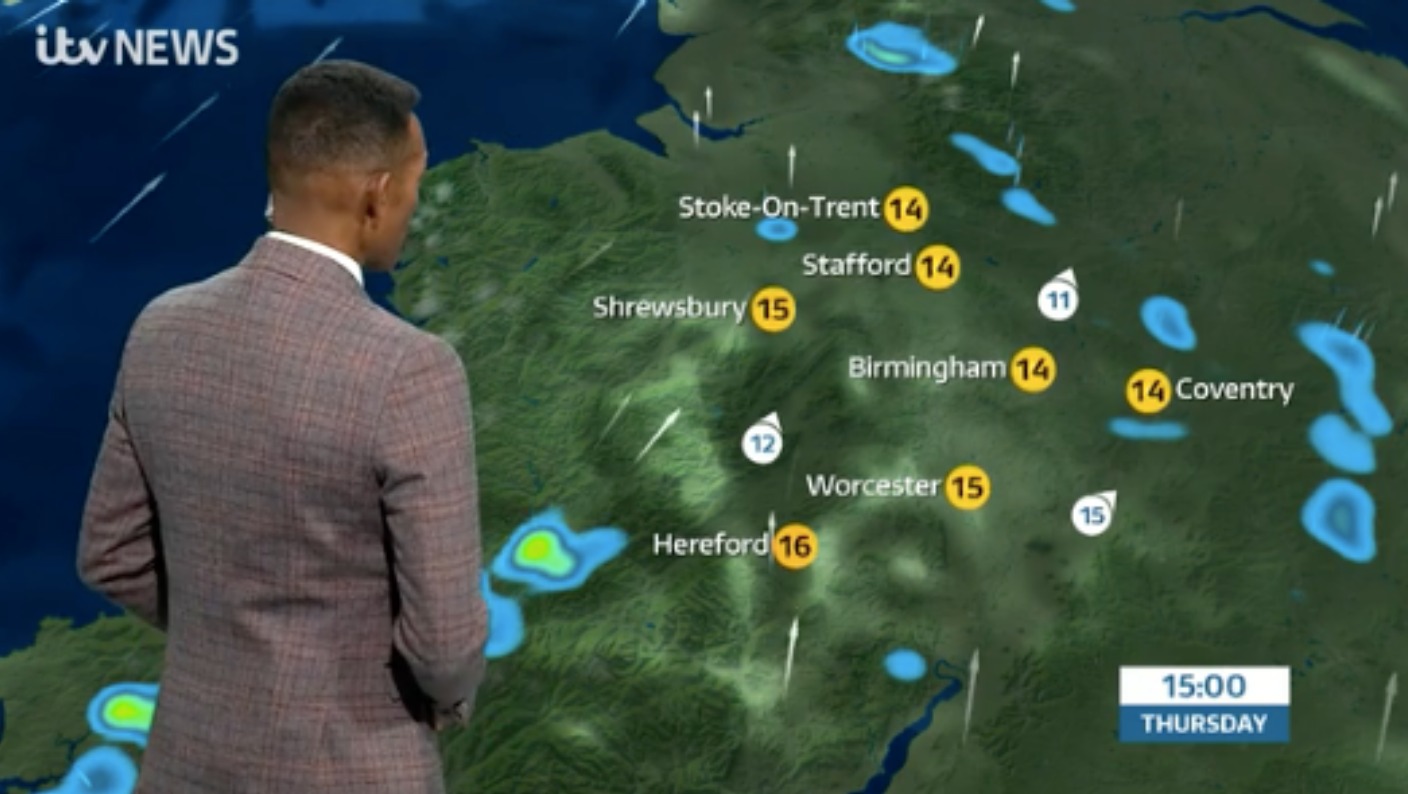 West Midlands Weather: Unsettled, with showers or longer spells of rain ...