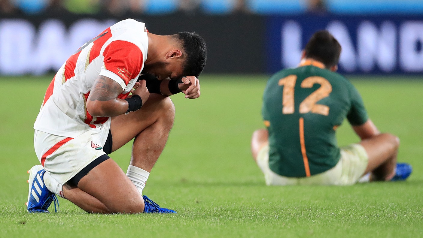 Japanese Rugby World Cup dreams shattered after defeat to South Africa ...