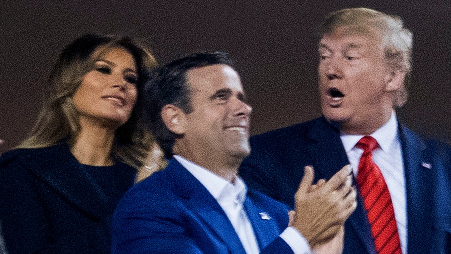 Donald Trump booed by crowd chanting 'lock him up' at World Series ...