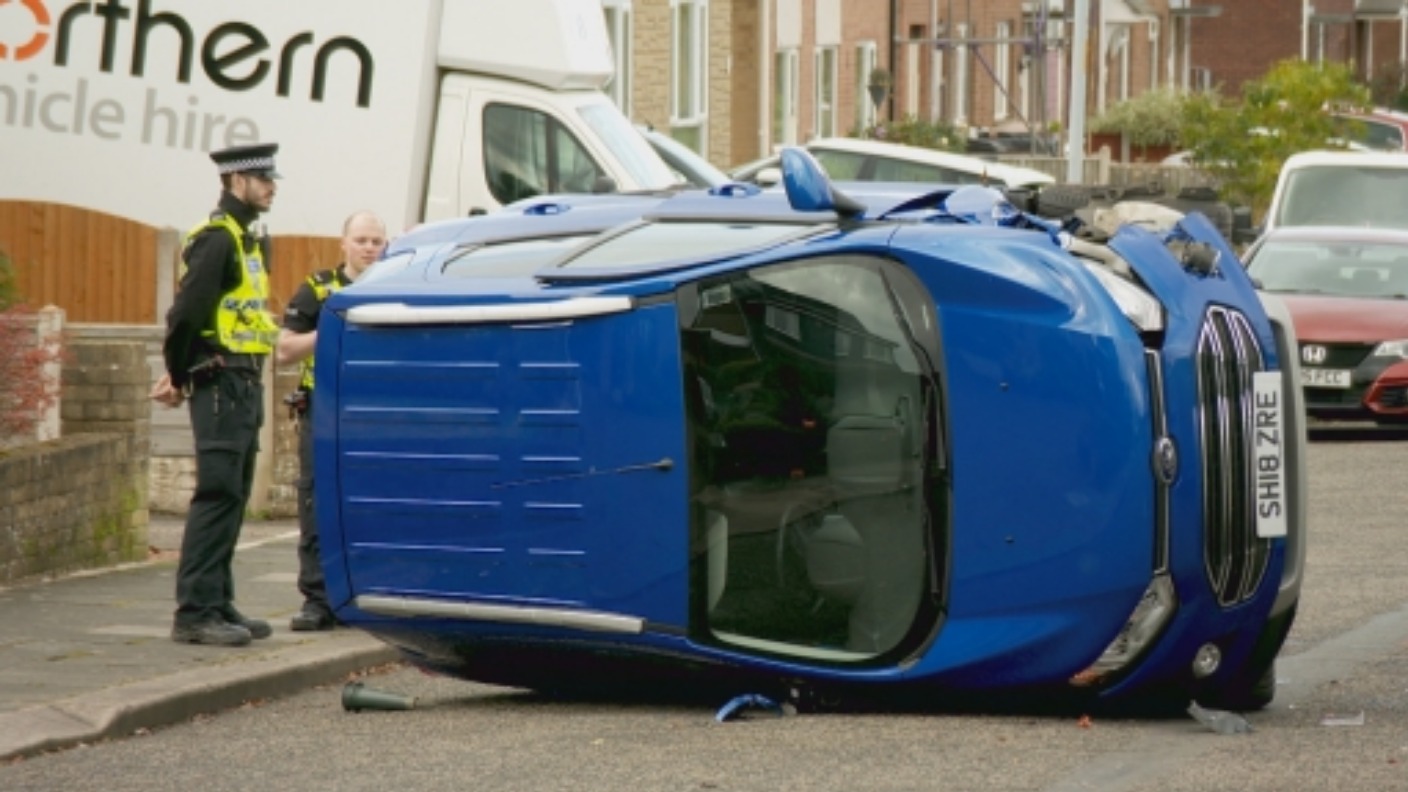Two people taken to hospital after crash in Carlisle | ITV News Border