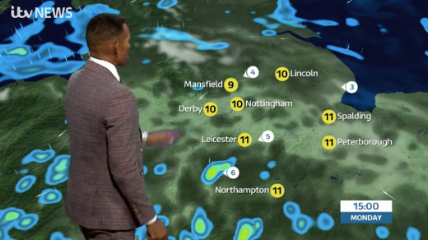 East Midlands Weather: A dull and wet morning. Drier and brighter ...