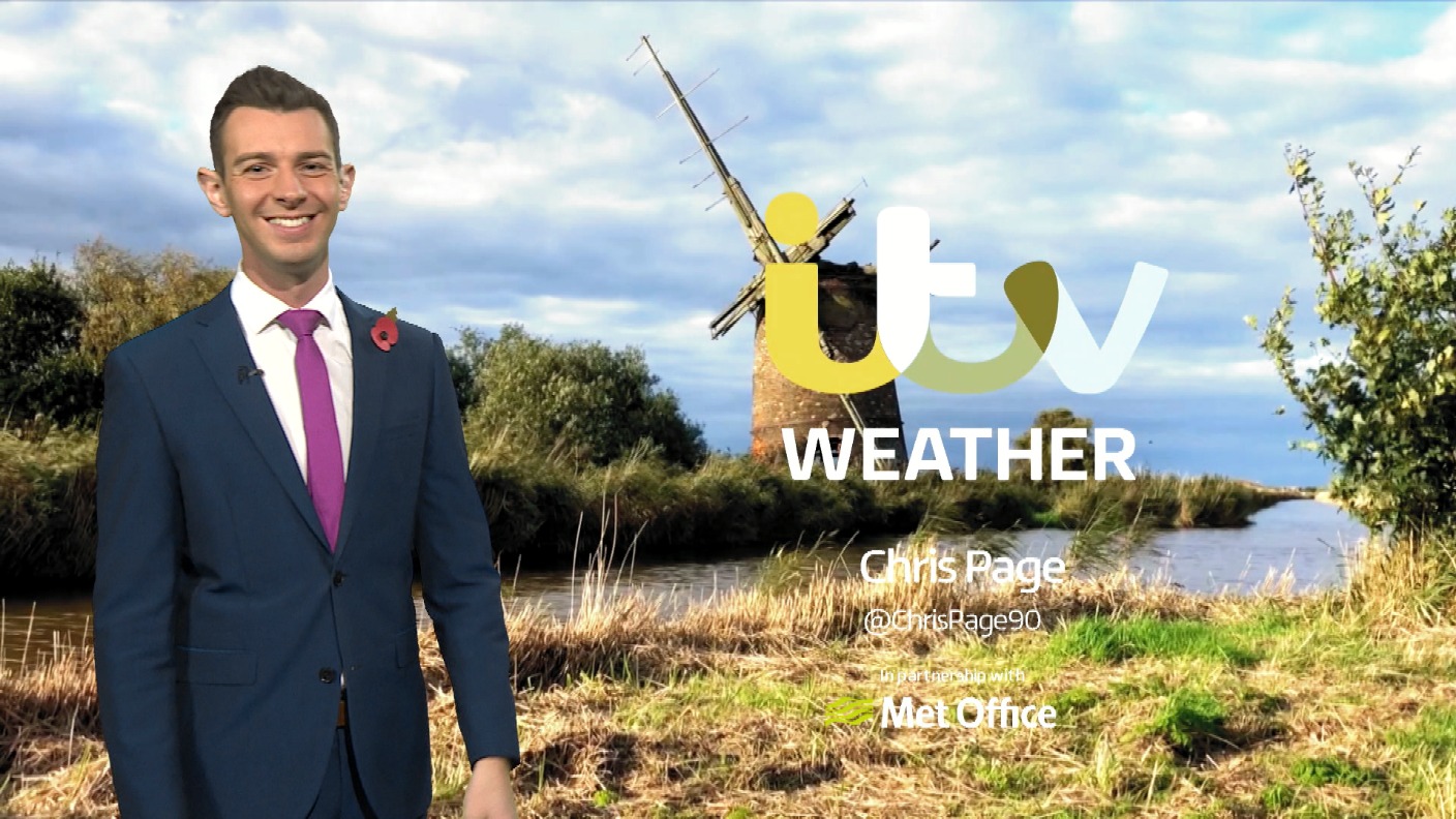 Anglia Weather: Unsettled, with heavier rain at times. Frost and fog ...