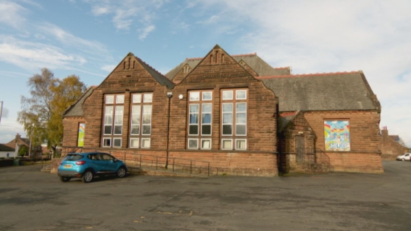 Derelict Lockerbie school which housed investigation into Pan Am air ...