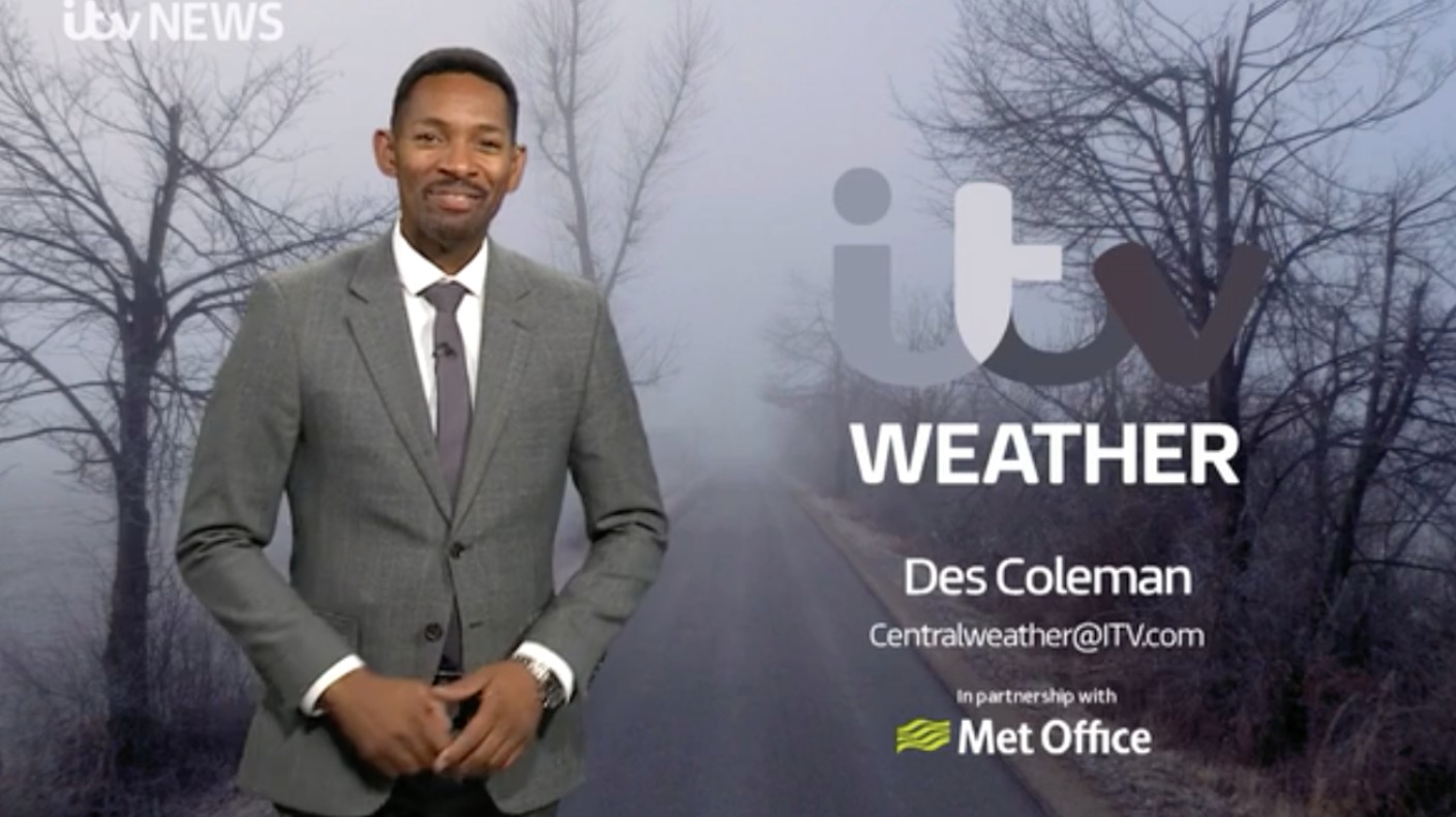 East Midlands Weather: Cold overnight, freezing fog in places. | ITV ...