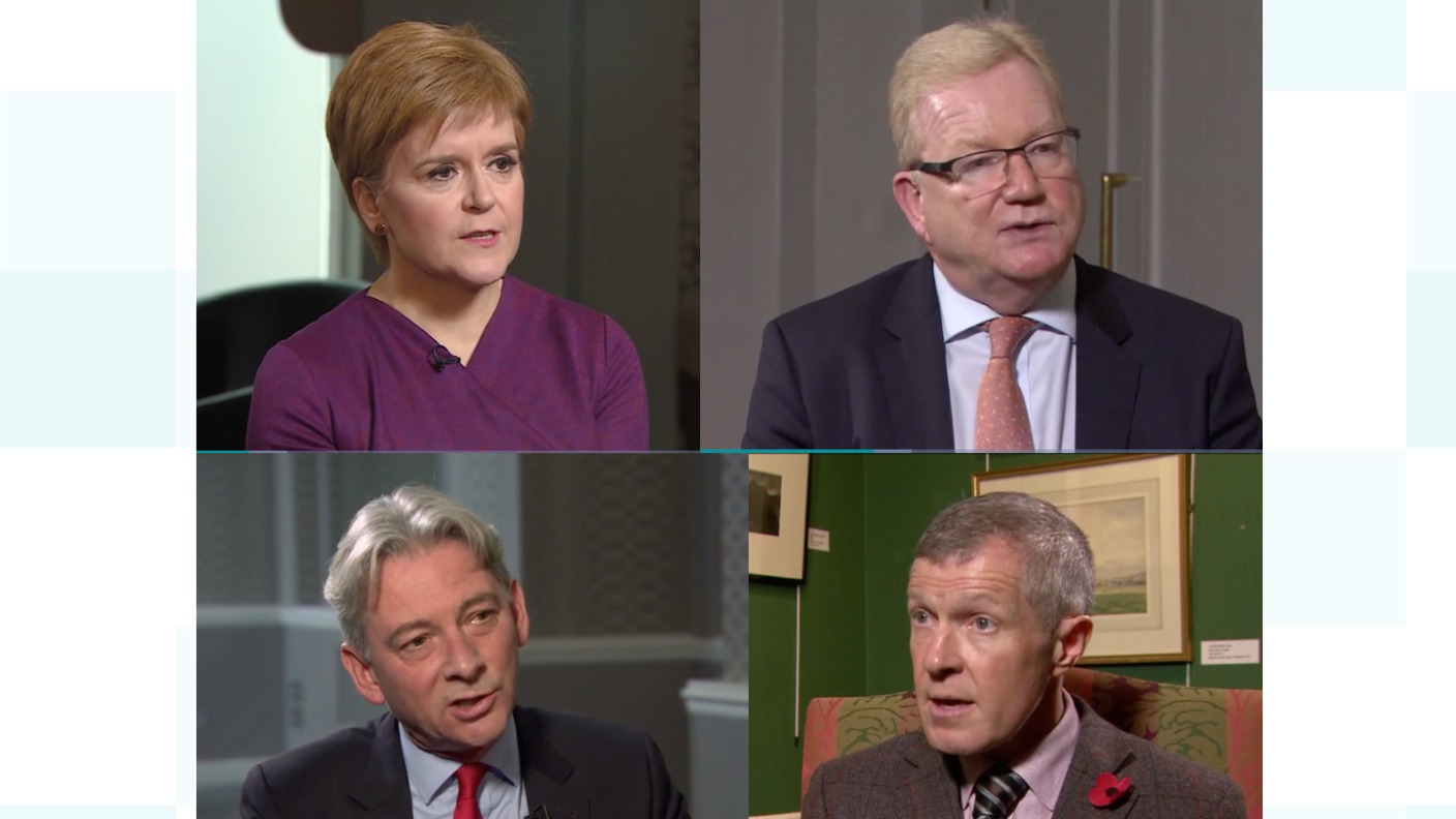 WATCH: Scottish party leader interviews | ITV News Border