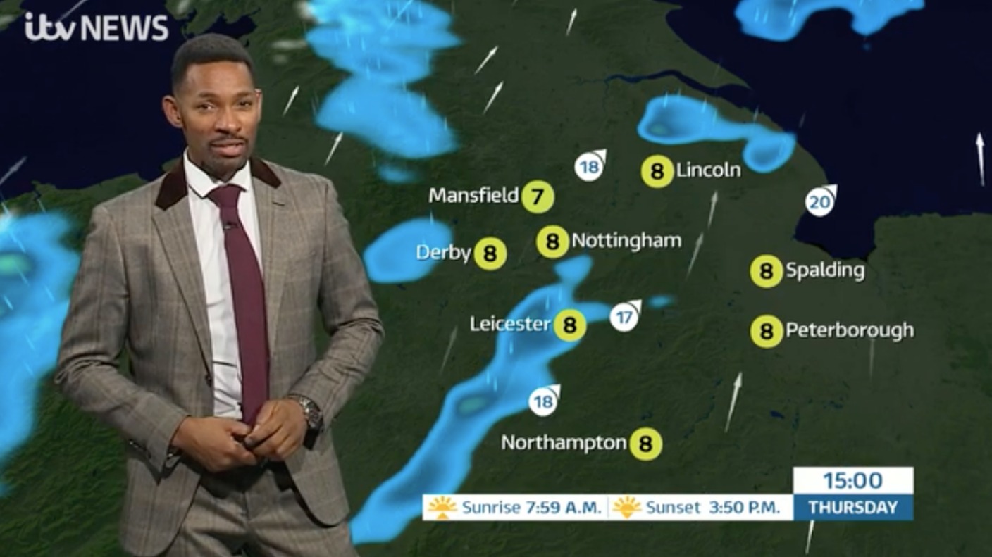 East Midlands Weather: Windy and mild Thursday with rain later. | ITV ...