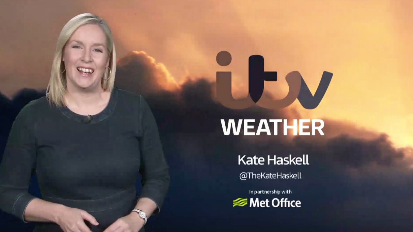 Sunday's weather forecast with Kate Haskell | ITV News Meridian