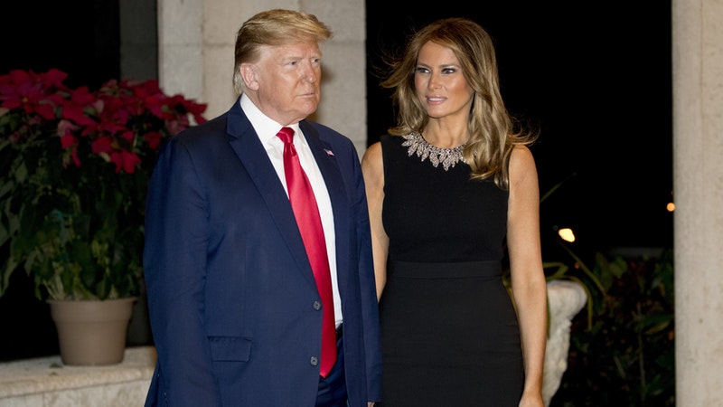 Donald Trump and wife attend Christmas Eve service in Florida | ITV News