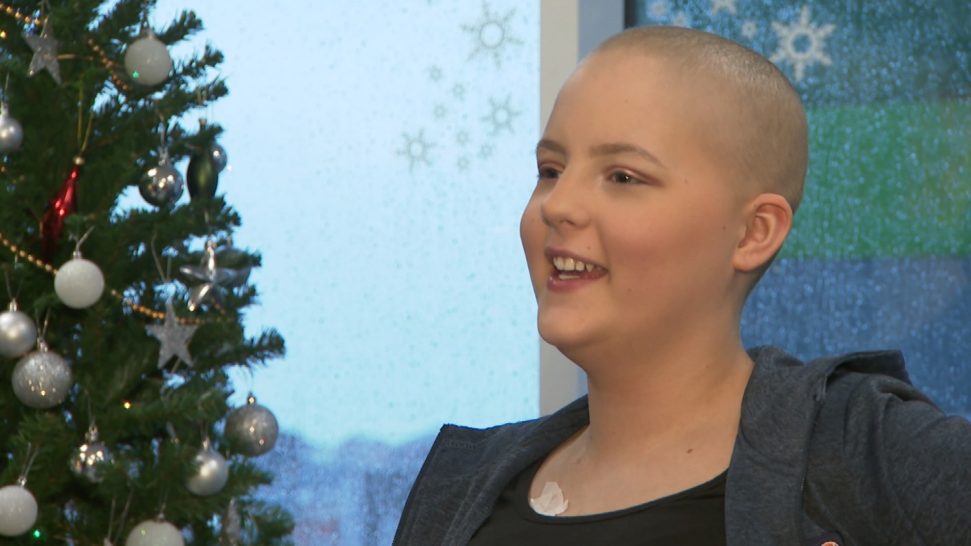 How a young cancer patient's positivity is making a difference to ...