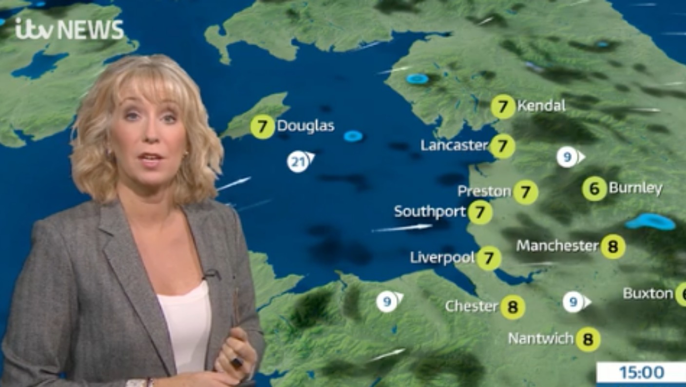 Here's Emma with Sunday's weather | ITV News Granada