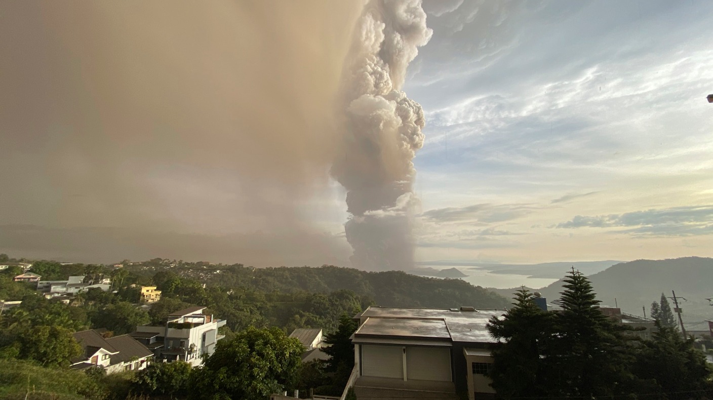 Thousands evacuated in Philippines as volcano spews plume of ash nine ...