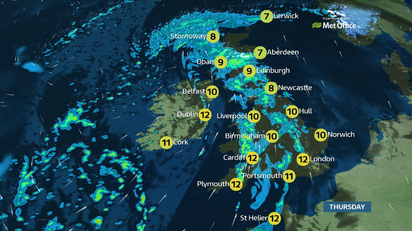 Wet weather looms after dry start for UK | ITV News