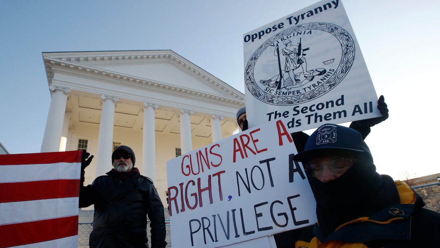 Thousands of gun rights activists take part in peaceful rally against ...