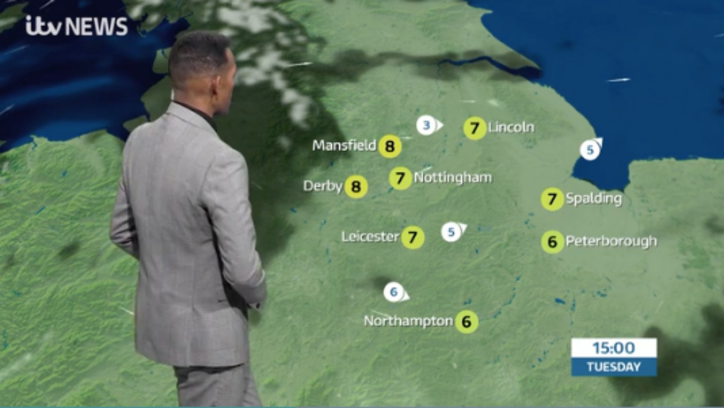 East Midlands Weather: Some sunshine, but becoming a little cloudier ...