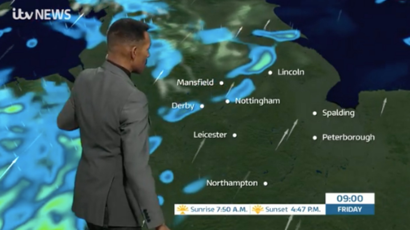 East Midlands Weather: Some rain expected into Friday | ITV News Central
