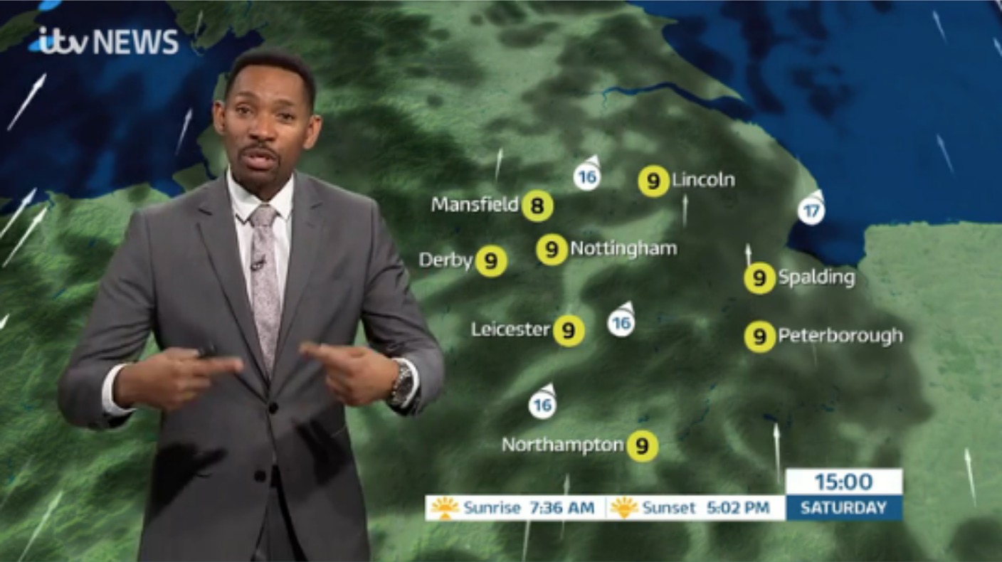 East Midlands Weather: Saturday, bright morning turning cloudier and ...