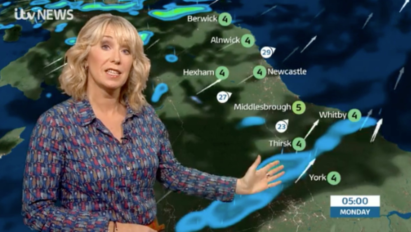 Here's Emma with Sunday's forecast for the North East Region and the ...