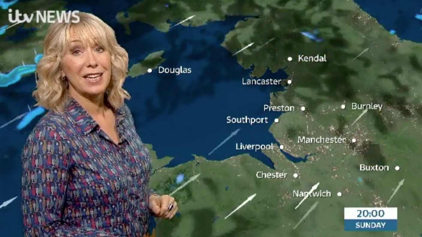 Here's Emma with Sunday evening's ITV Granada weather and the latest on ...