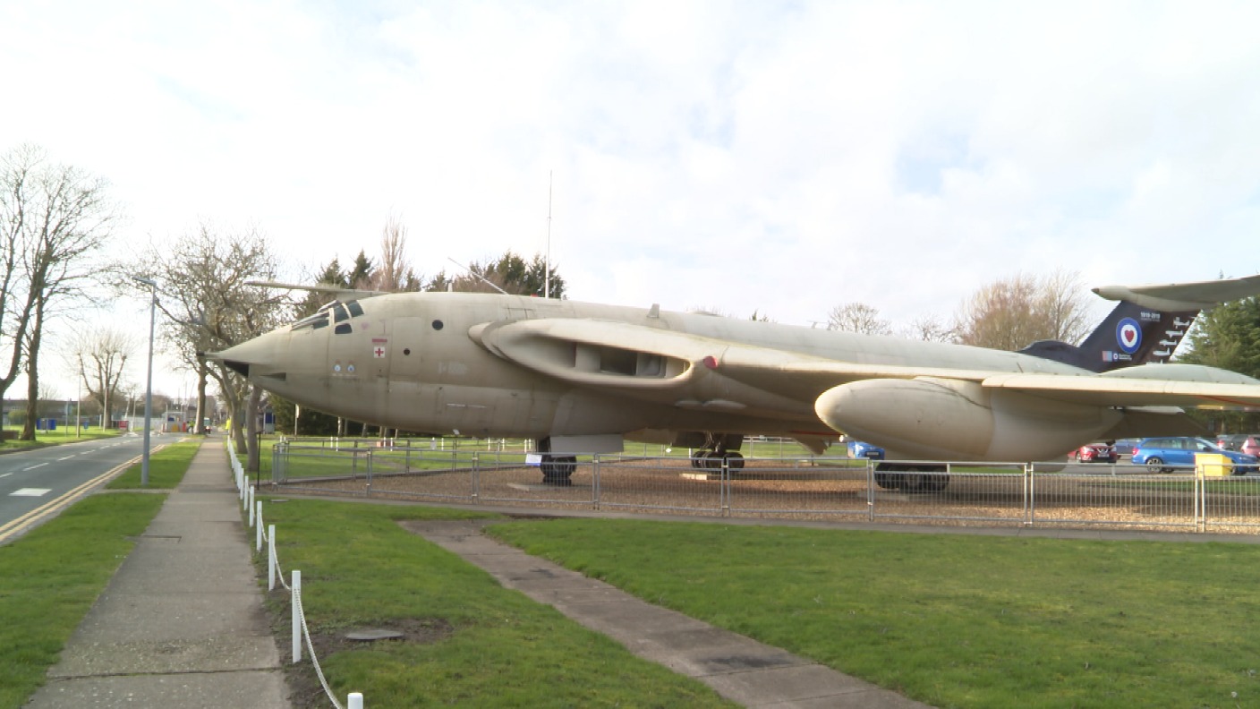 Could you give RAF Marham's Cold-War jet plane a new home? | ITV News ...