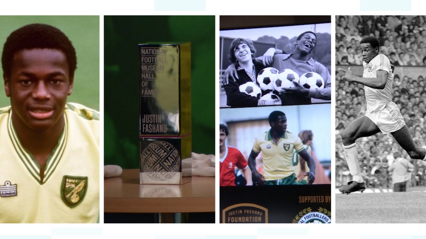 Justin Fashanu inducted into the Football Hall of Fame | ITV News Anglia