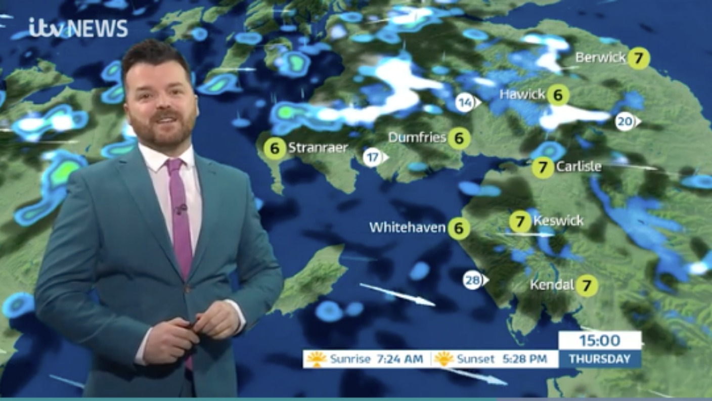 Weather: Heavy rain brings risk of flooding for the Border region | ITV ...