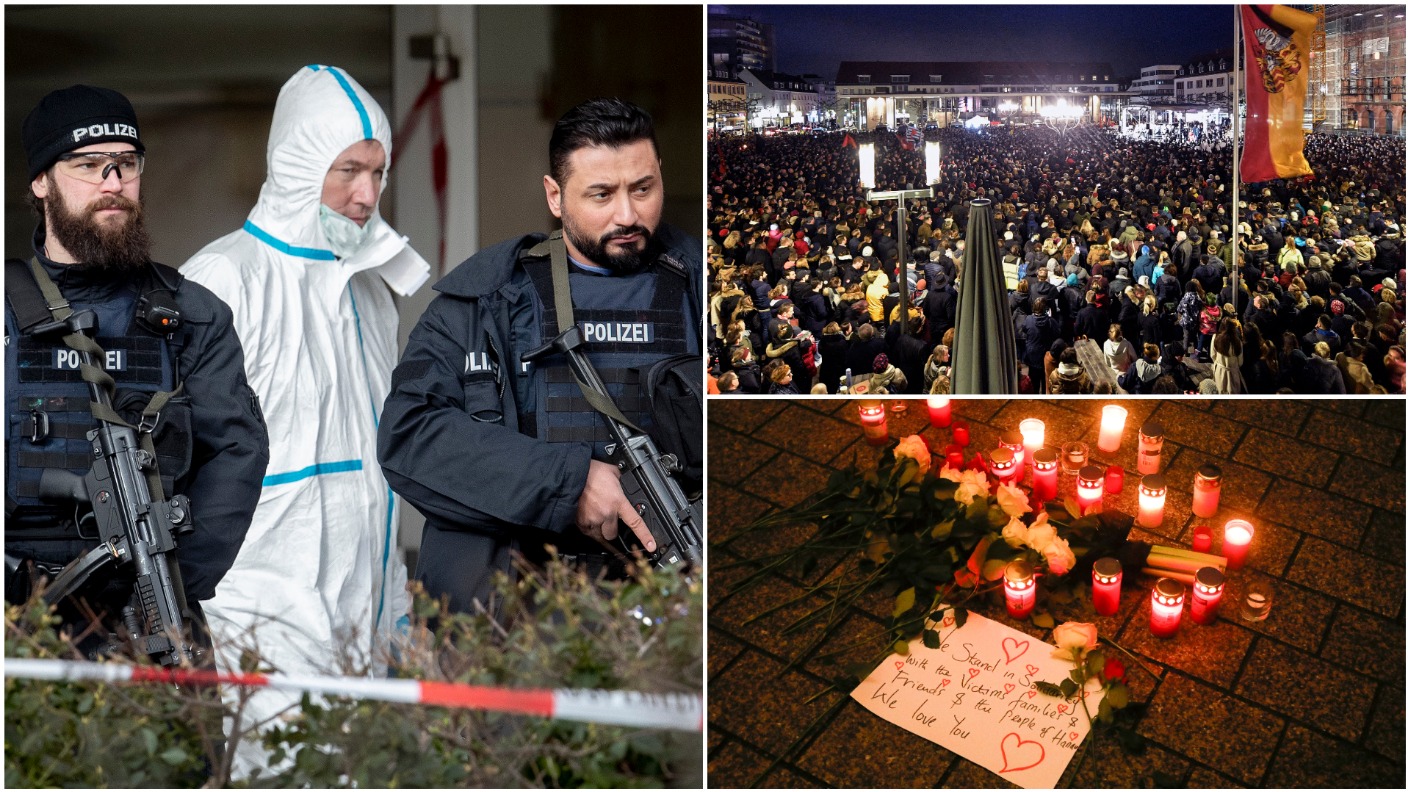 Thousands attend vigil for victims of Hanau terror attack | ITV News