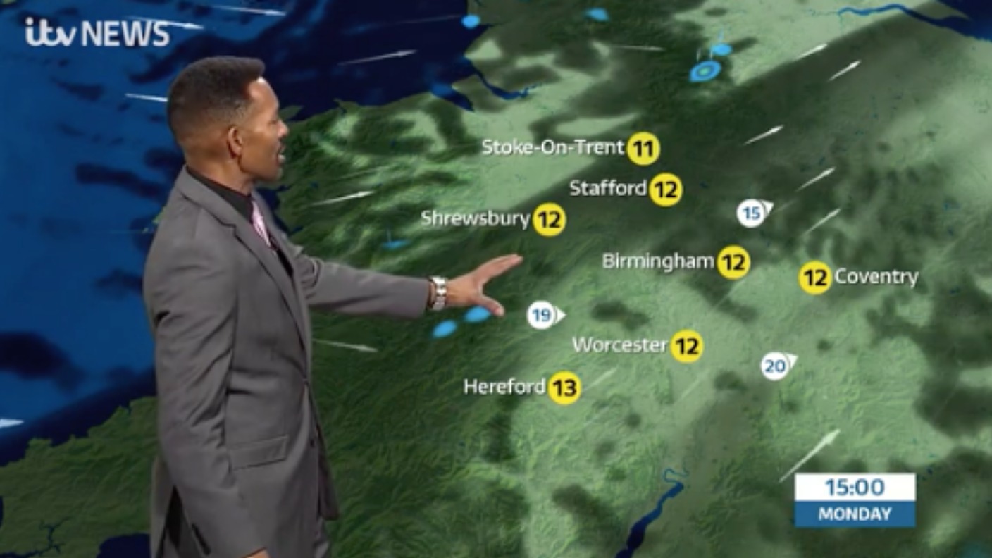 West Midlands Weather: Rain this morning, then brighter later | ITV ...