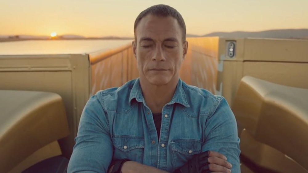 Jean-Claude Van Damme's Epic Split stunt goes viral | ITV News