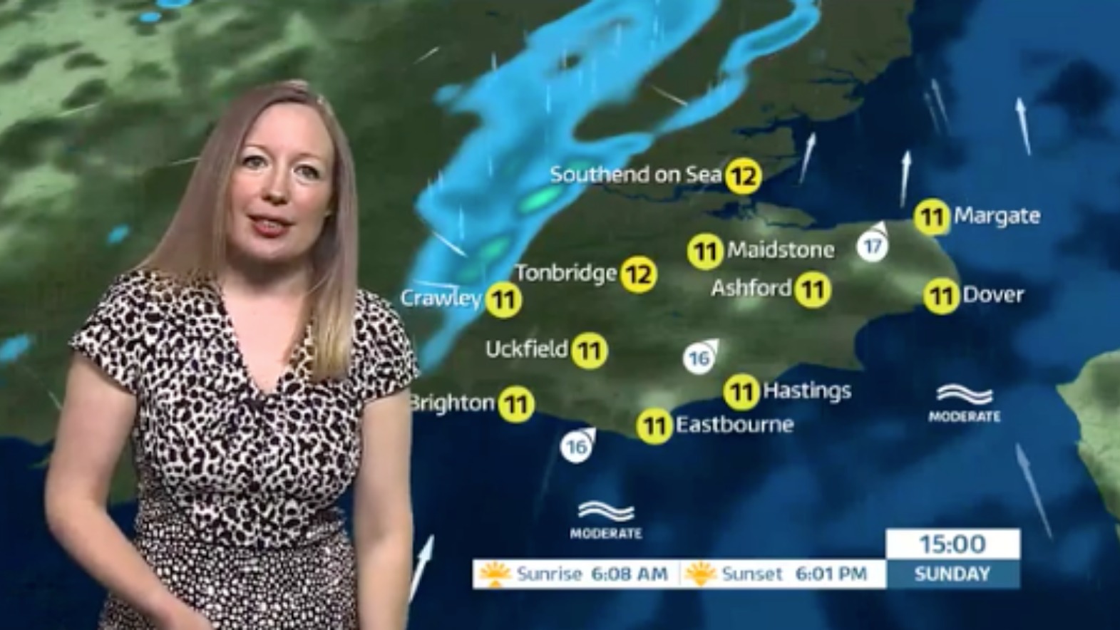 Sunday's weather for the east | ITV News Meridian