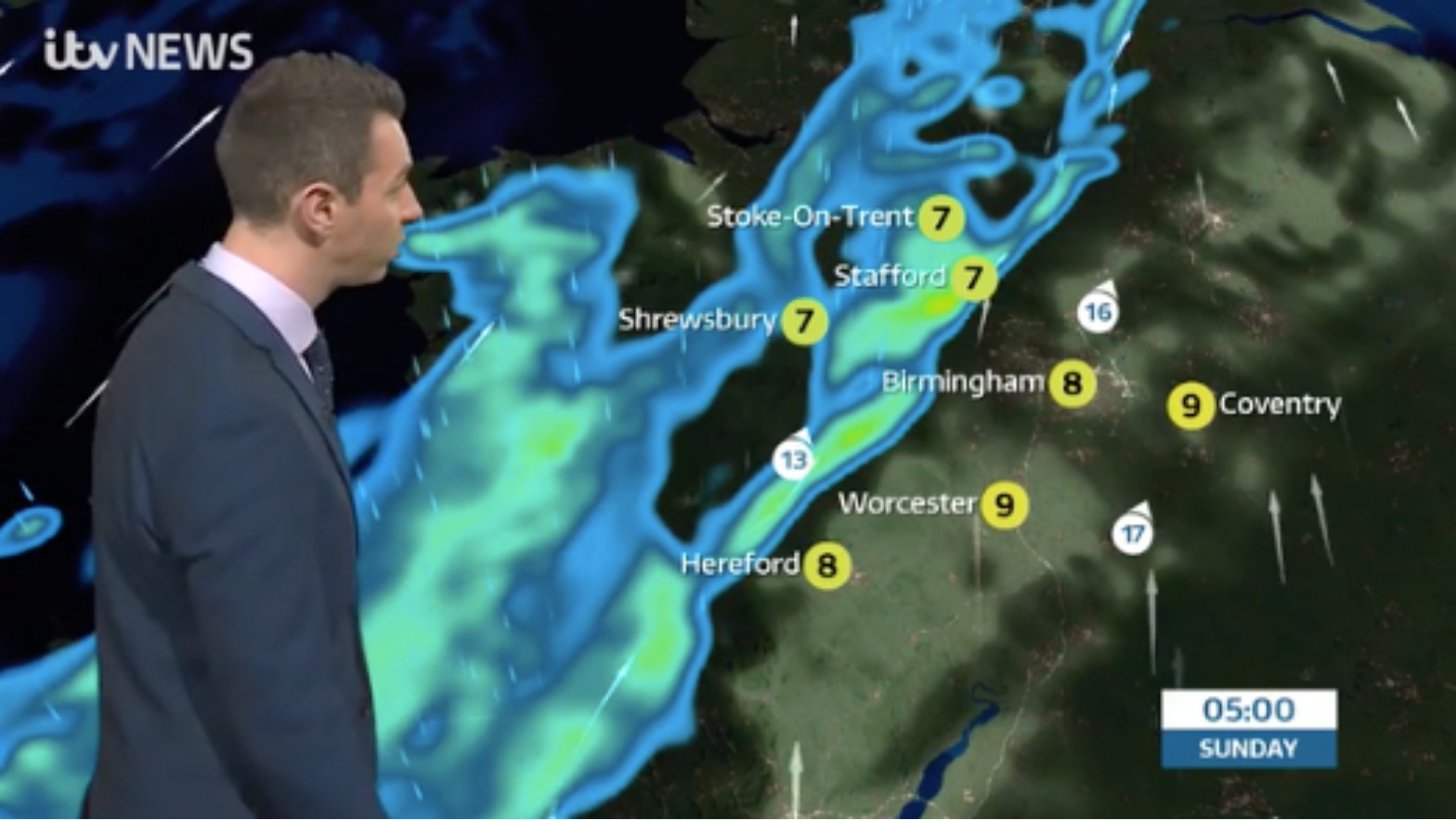 West Midlands Weather: The rain should clear away through the afternoon ...