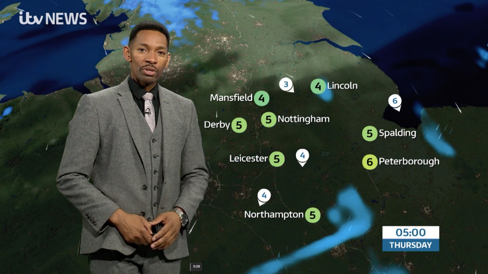 East Midlands Weather: A cloudy start with patchy rain or drizzle ...