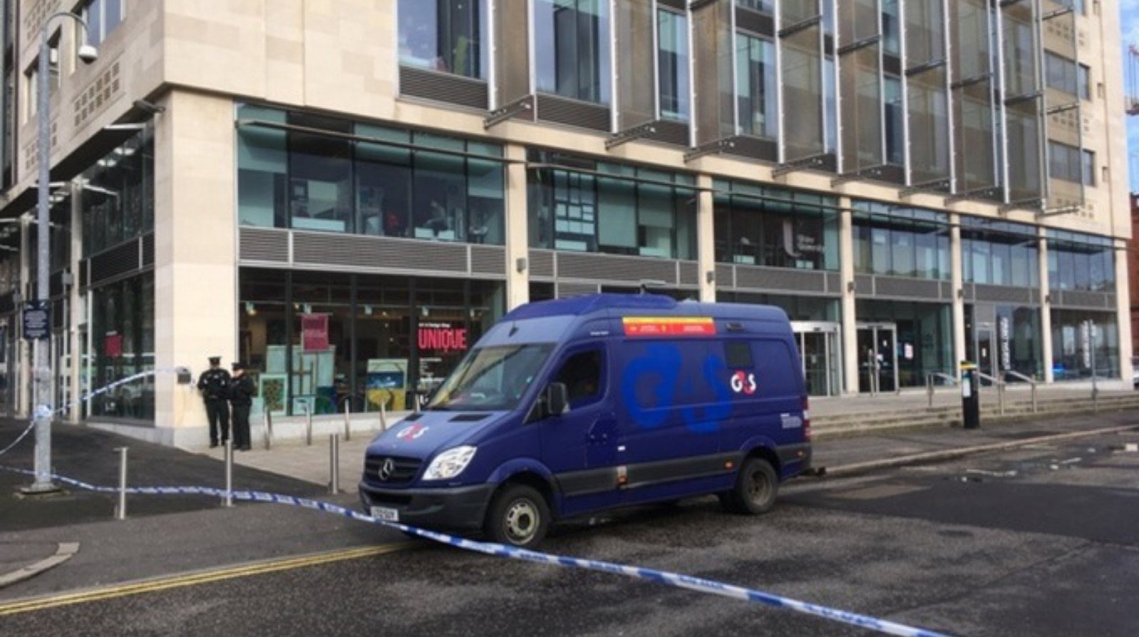 Second arrest after armed robbery of cash-in-transit van | UTV | ITV News