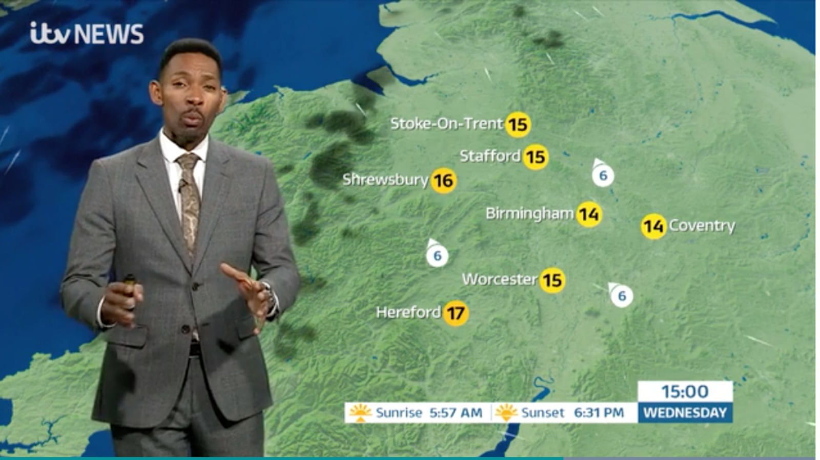 West Midlands Weather: A dry and sunny day | ITV News Central
