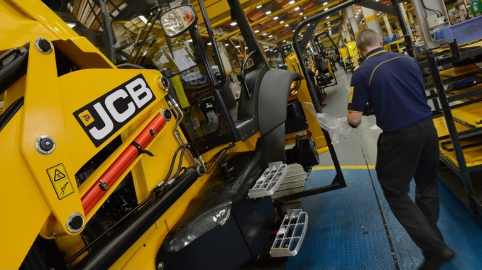 JCB extends production shutdown until end of April because of ...