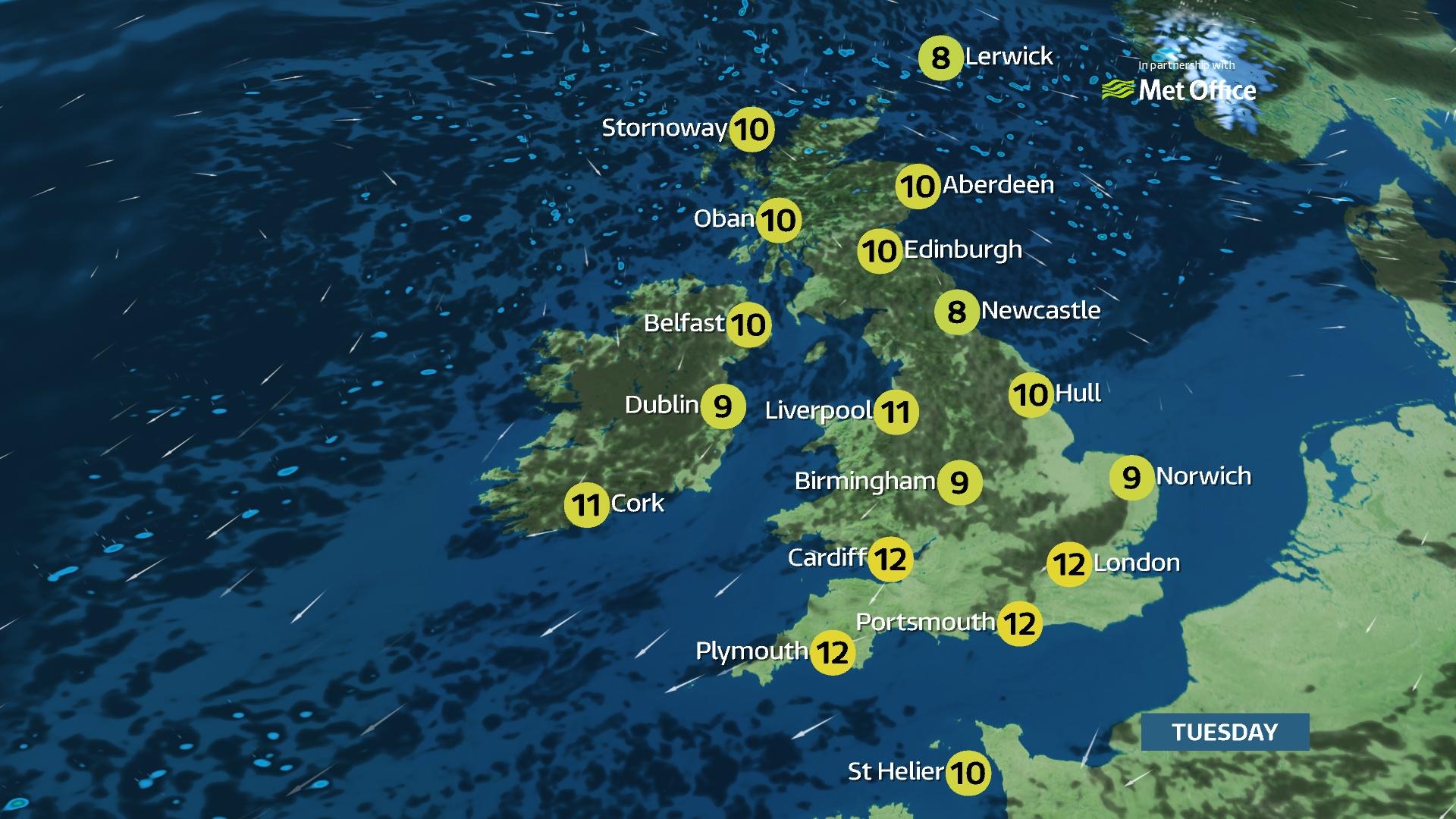 UK weather: Cloudy in the north but bright in the south | ITV News