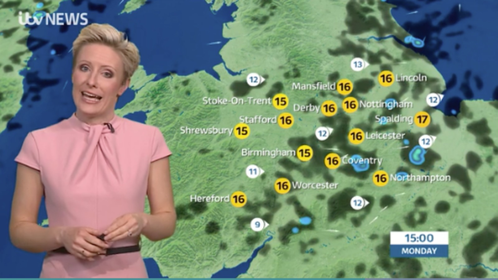 East Midlands Weather: Mild but windy with cloud building. Rain ...