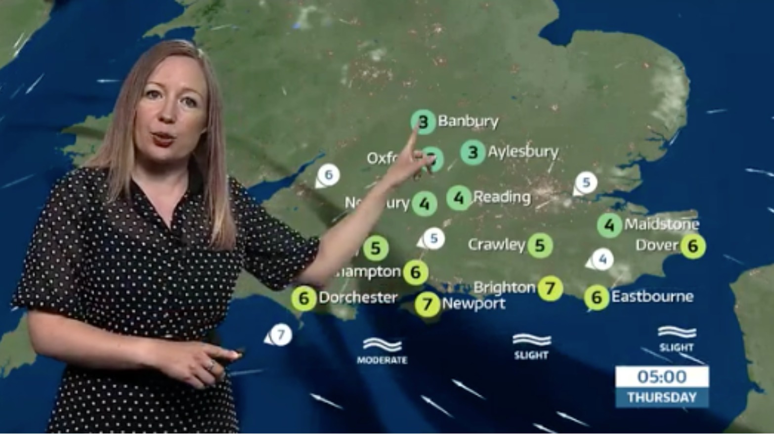 Philippa has the latest weather update for the Meridian region | ITV ...
