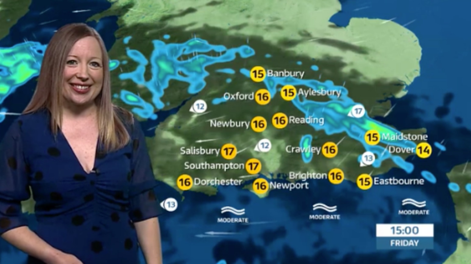 Friday's weather for the Meridian region | ITV News Meridian