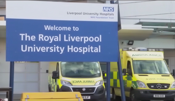 Liverpool hospital trust treating more Covid patients than at height of ...