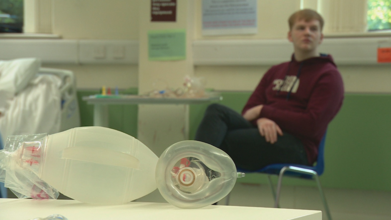 Final-year students prepare to join NHS frontline | ITV News Calendar