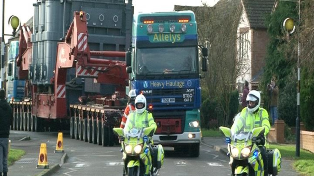 Massive lorry draws the crowds | ITV News Anglia