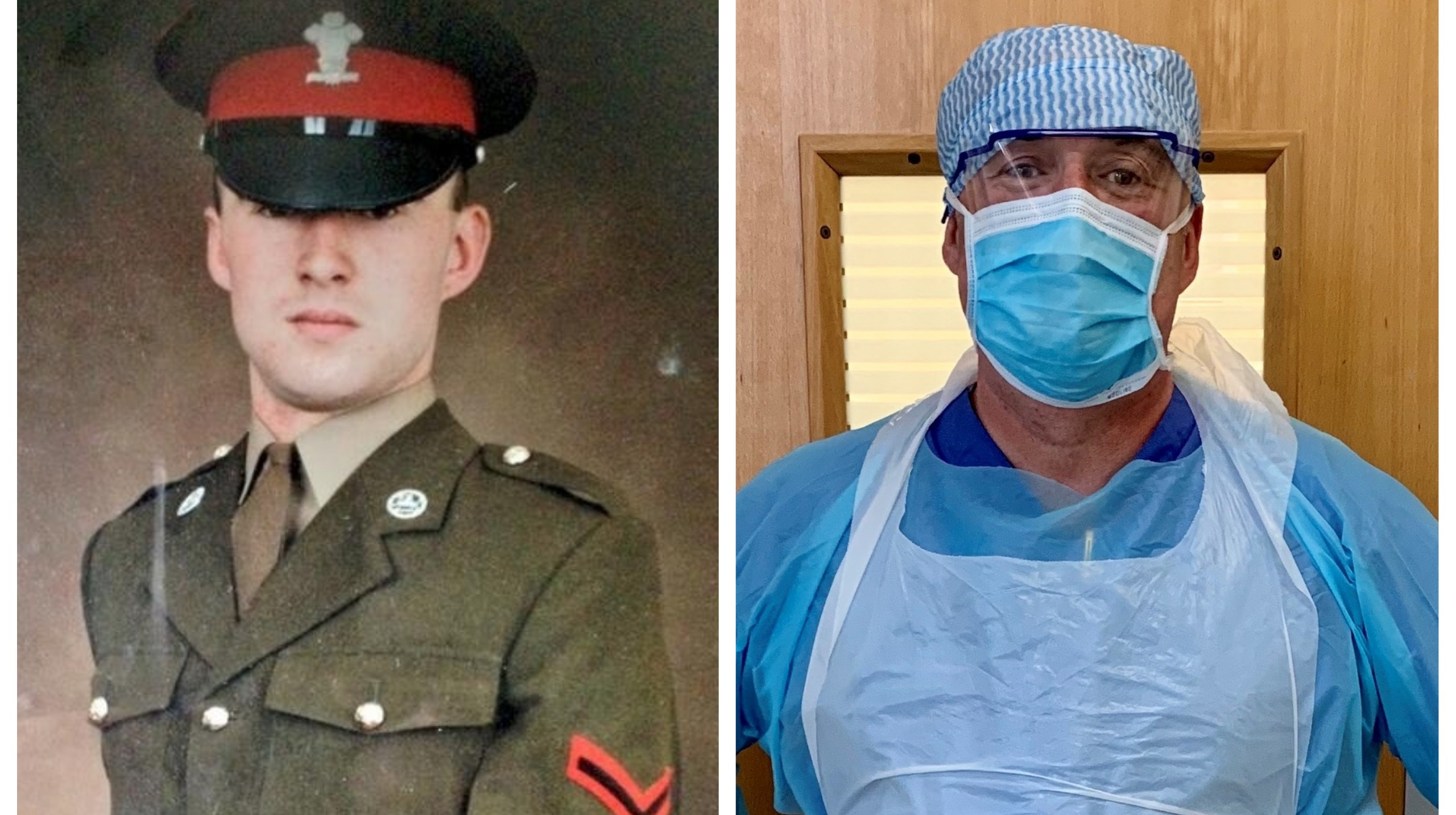 The former soldier now working on the NHS front line during Covid-19 ...