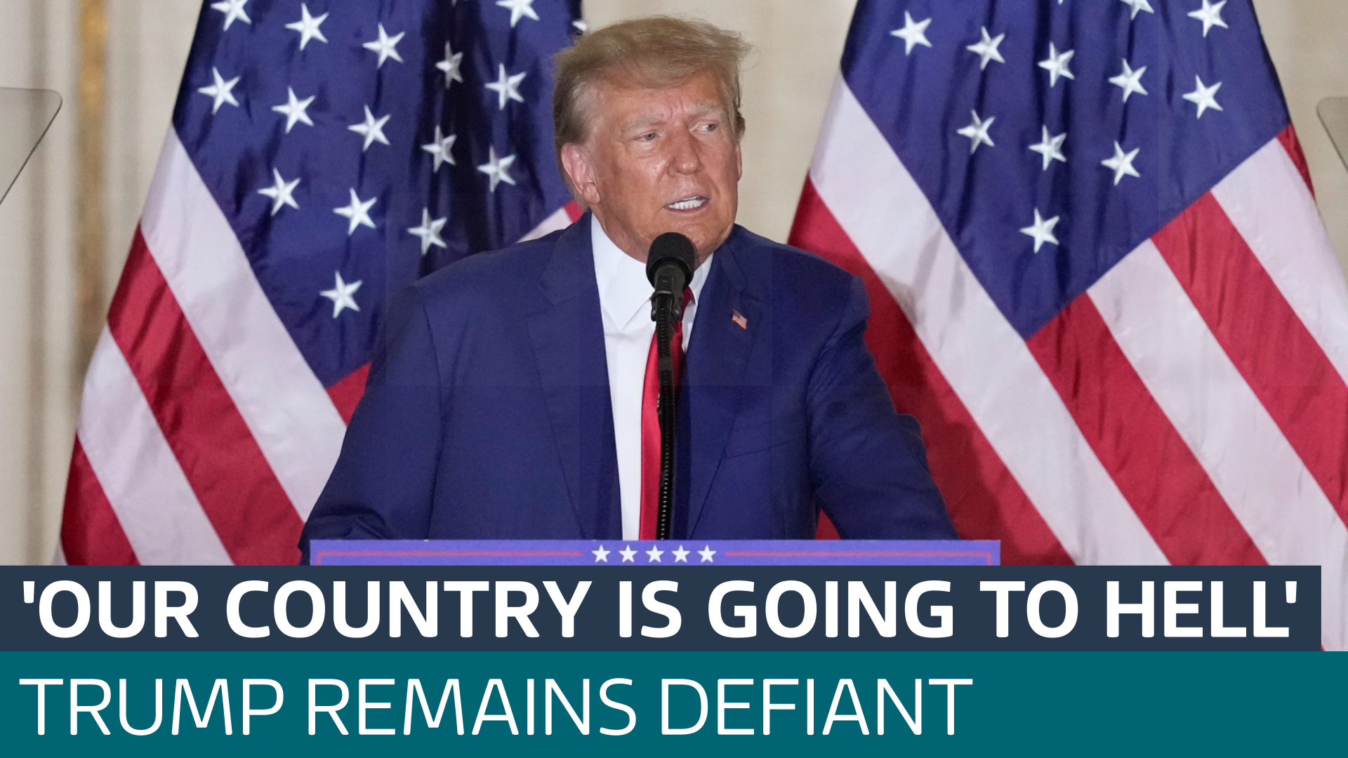 Donald Trump remains defiant as he addresses supporters - Latest From ...