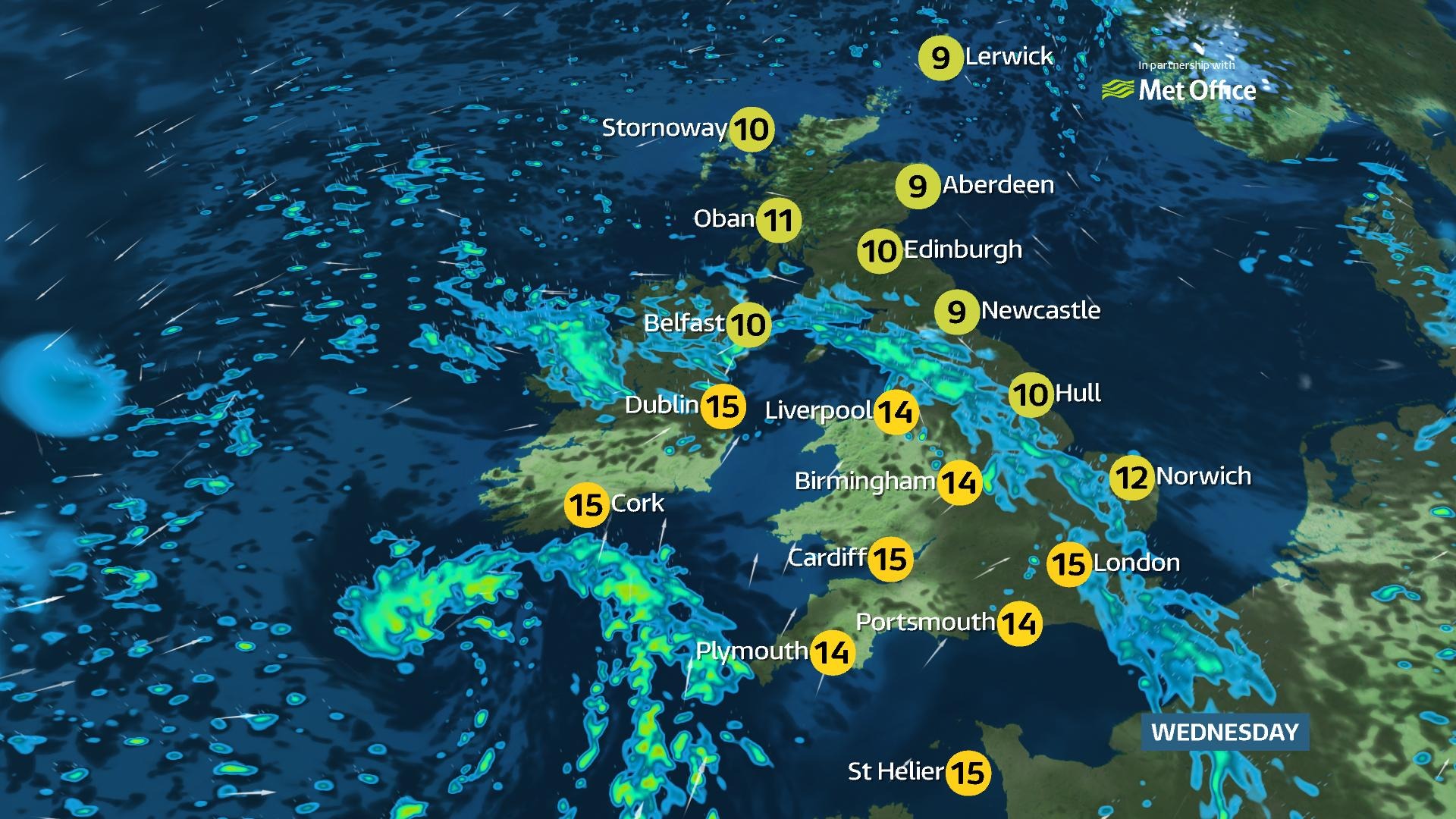 UK weather: Rain will sweep in after a brighter spell | ITV News
