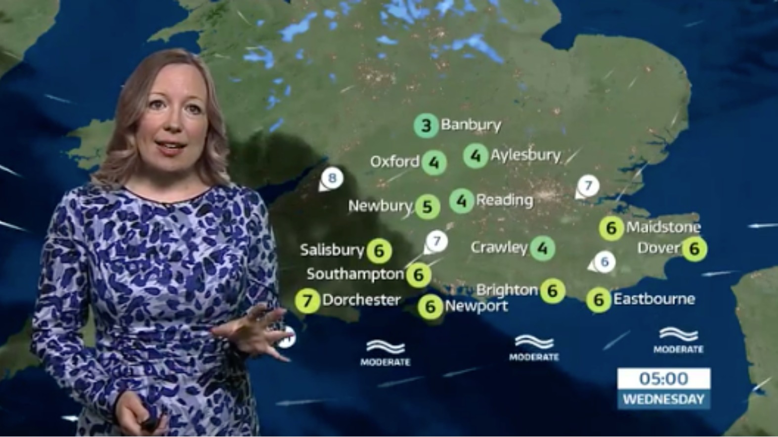 Tuesday evening's weather update | ITV News Meridian