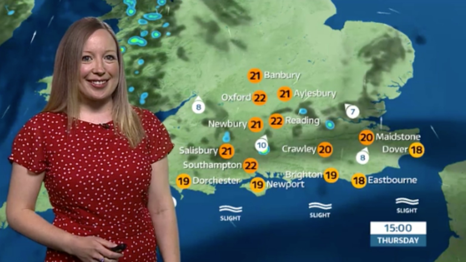 Thursday's weather forecast for the Meridian region | ITV News Meridian
