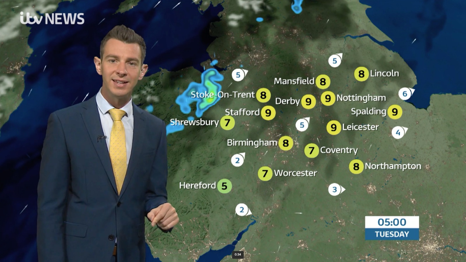 East Midlands Weather: Cloudy at first tomorrow but brightening up ...