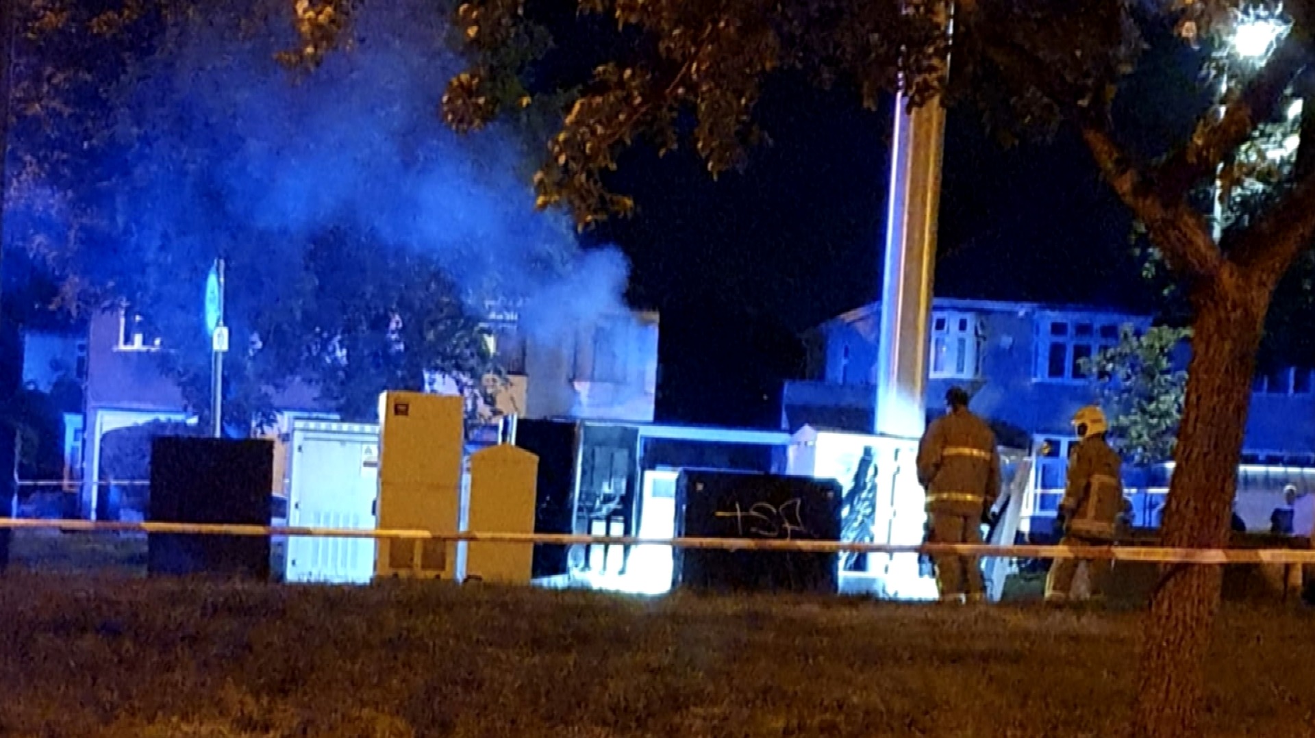 Man sought by police after 5G phone mast set on fire in Liverpool | ITV ...