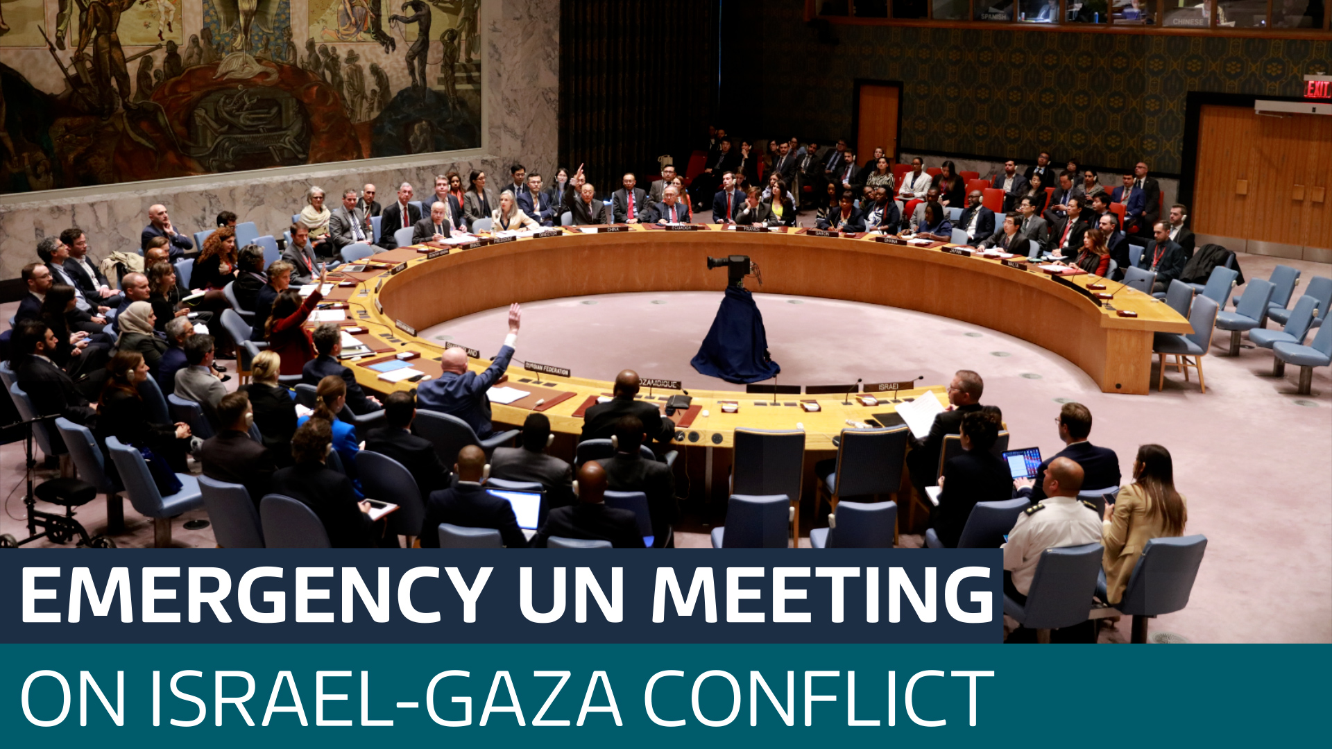 Diplomatic deadlock: Emergency UN meeting on Israel-Gaza conflict held ...