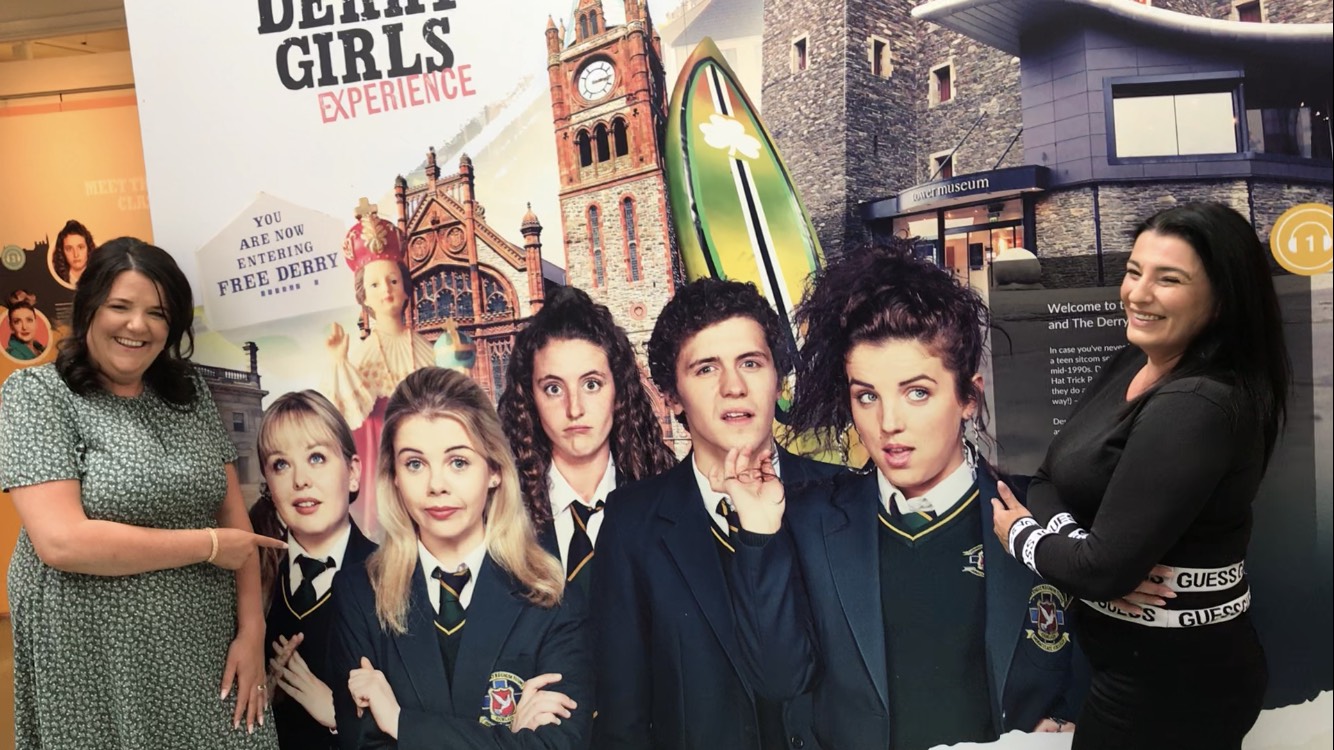 'I'm the real Derry Girls Michelle' - the friends who inspired sit-com writer Lisa McGee | UTV ...